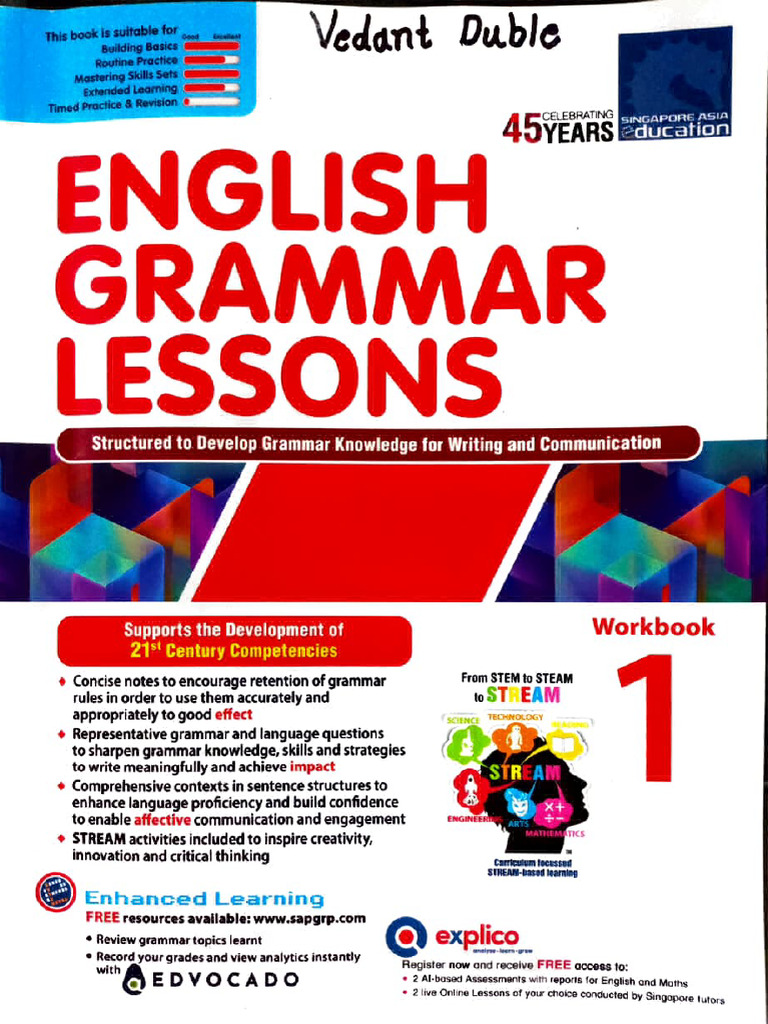 English Grammar Lesson p1 | PDF