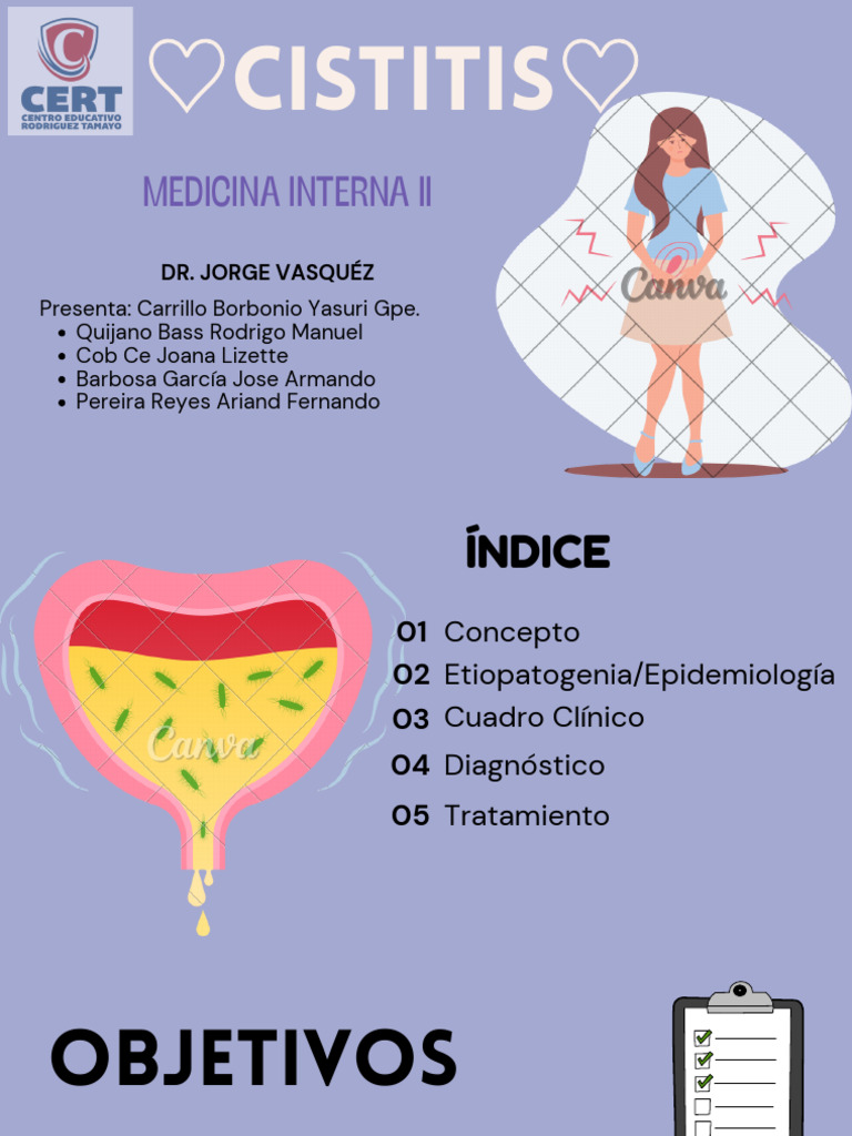 Cistitis | PDF | Infección del tracto urinario | Medicina CLINICA