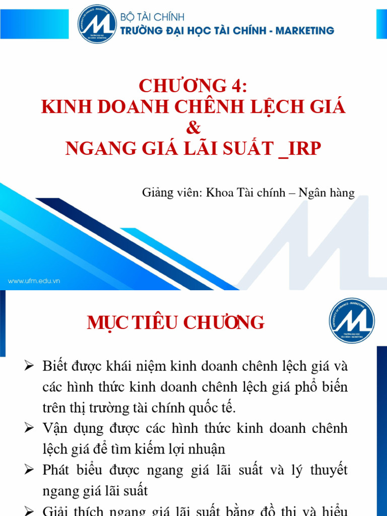 Bai 4 - Kinh Doanh Chenh Lech Gia - IRP | PDF