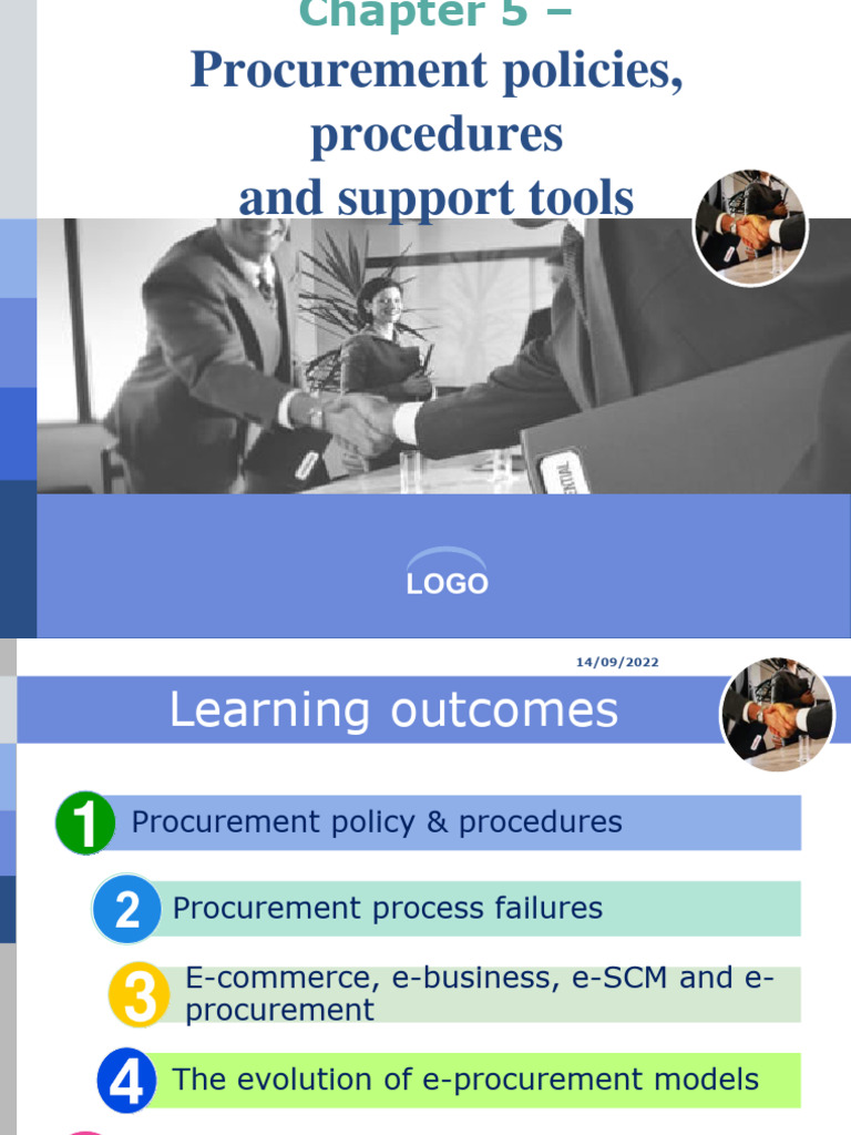 Lesson 2 Procurement Policies, Procedures and Support Tools R1 ...