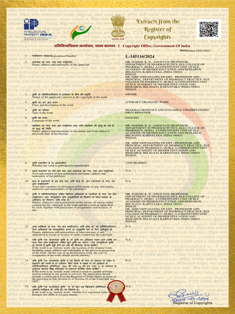 3429 2024-CO L Certificate | PDF | Business Law | Pharmaceutical Sciences