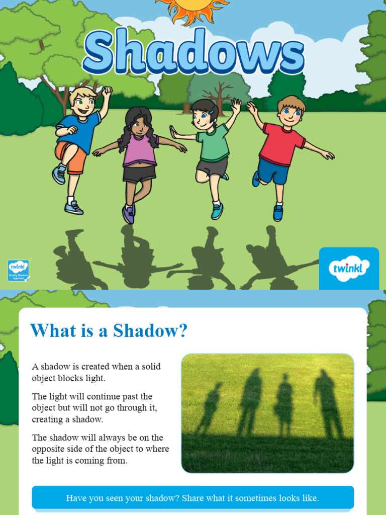 Science Fair Shadows | PDF | Shadow | Sun