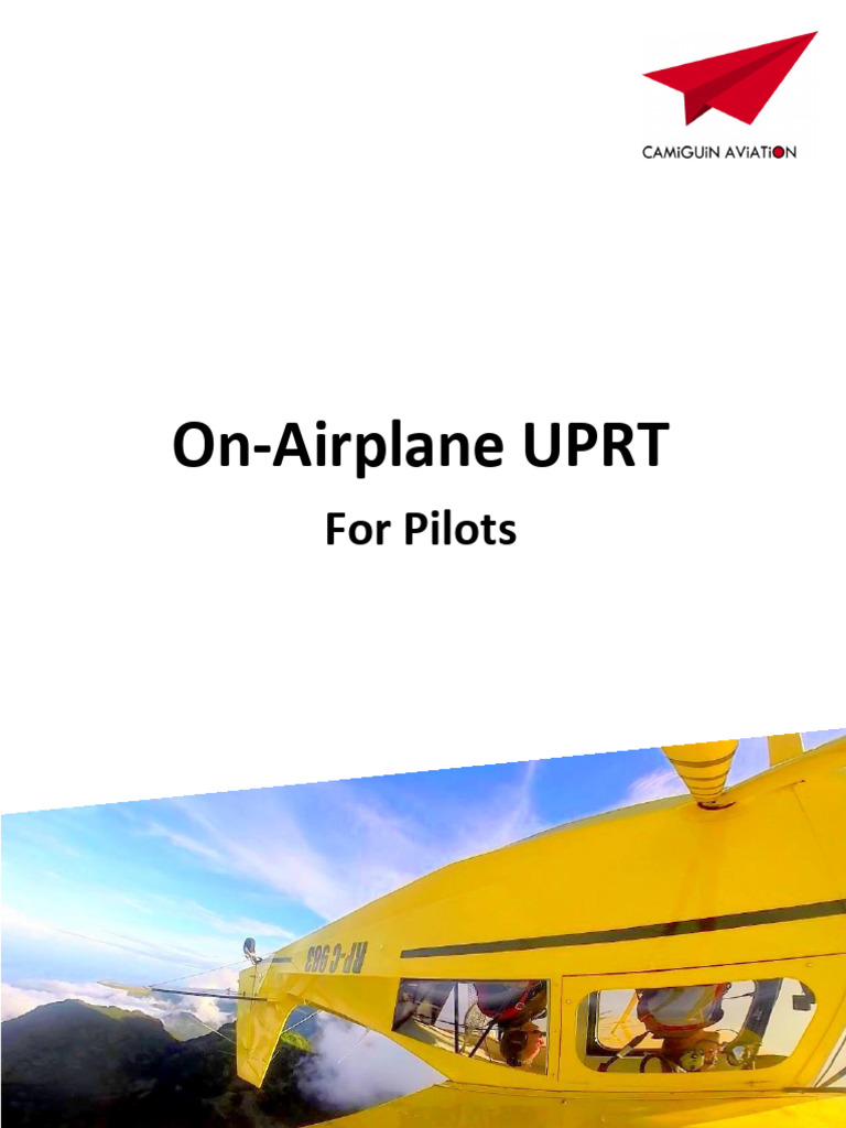 CamAv OA UPRT Program | PDF | Aircraft | Aviation
