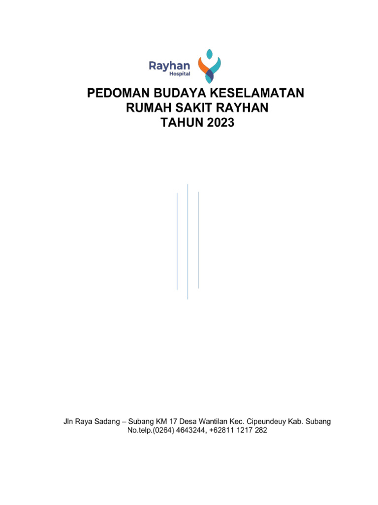 Pedoman Keselamatan Pasien RS Rayhan | PDF