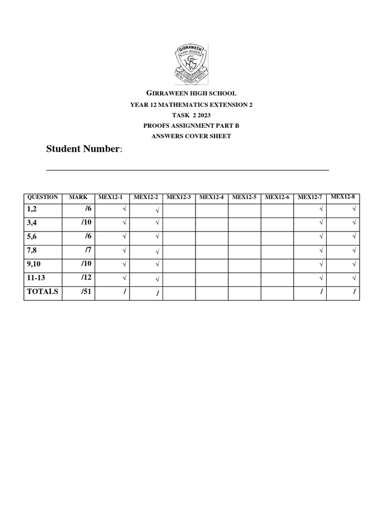 2023 Proofs Assignment Part B Questions | PDF | Mathematical Proof | Mathematics