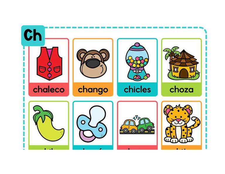 Palabras con CH | PDF