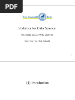 Statistics For Data Science | PDF