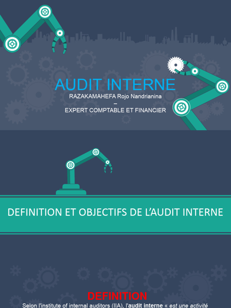 AUDIT-INTERNE | PDF | Audit | Audit interne