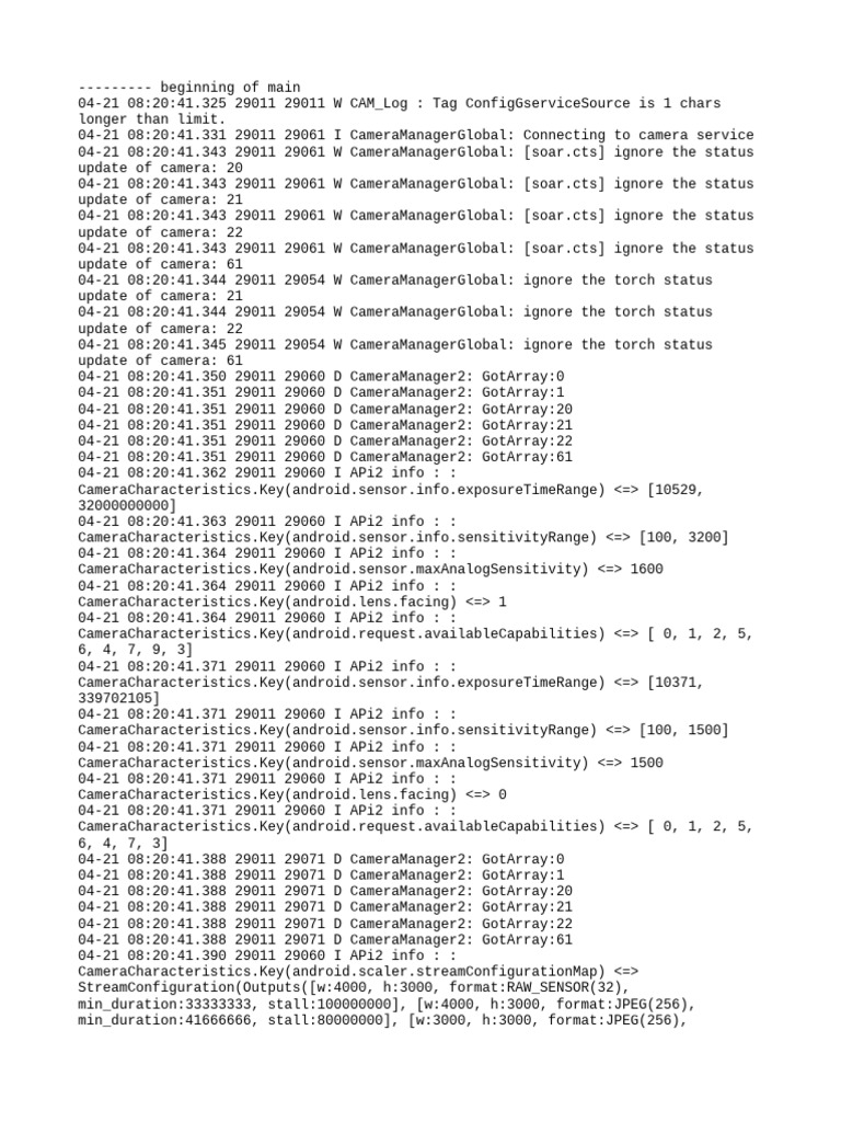 Log Cat 1713662441271 | PDF | Software | Computing