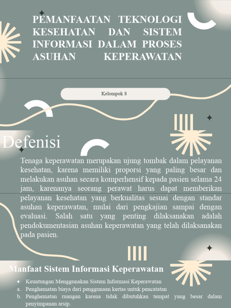 Teknologi dan Sistem Informasi Keperawatan | PDF | Sains & Matematika