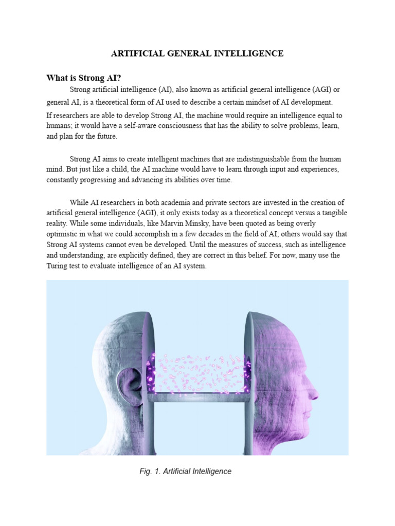 Artificial General Intelligence | PDF | Artificial Intelligence | Intelligence (AI) & Semantics