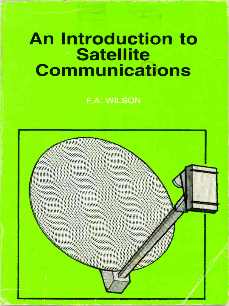 Introduction to Satellite Communications | PDF | Coaxial Cable | Hertz
