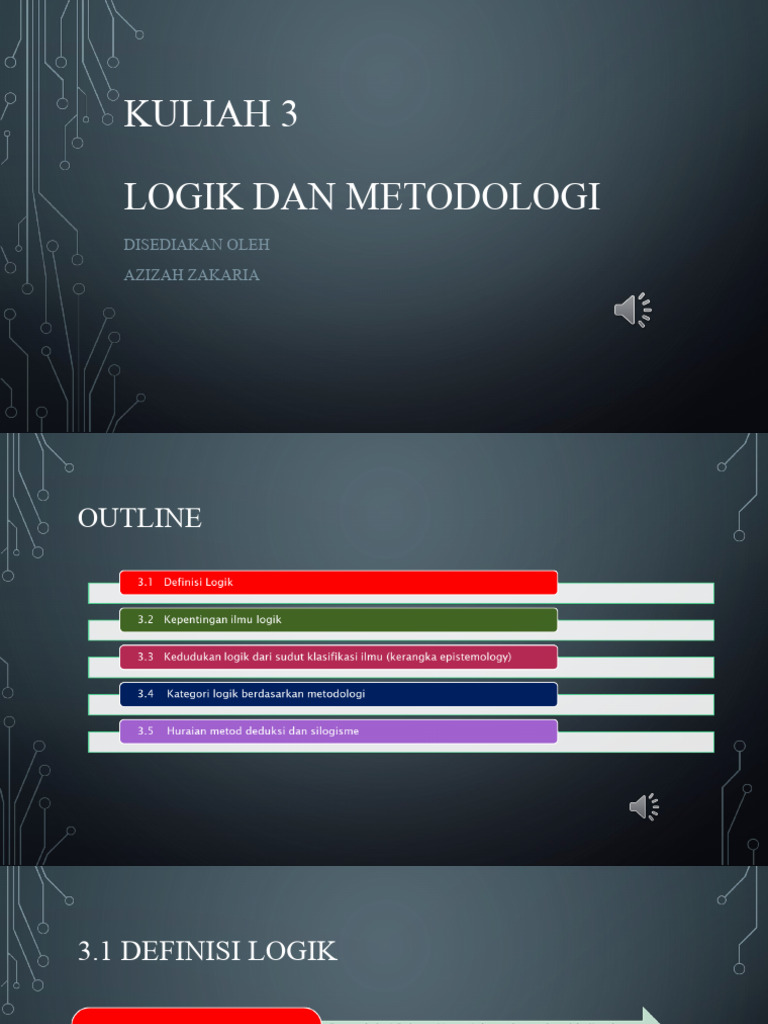 BAB 3 LOGIK DAN METODOLOGI BERFIKIR | PDF