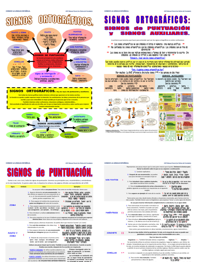 08 Conoce La Lengua Signos de Puntuacion | PDF | Puntuación | Coma