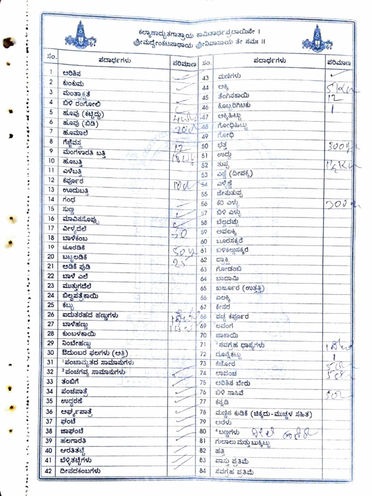 Rushi Panchami Udyapane | PDF