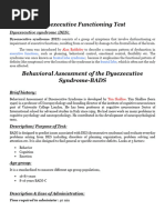 Brief2a Self Report Form Interpretive Report Sample | PDF | Cognition ...