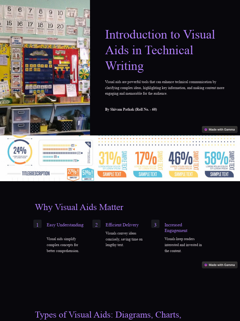Introduction To Visual Aids in Technical Writing | PDF | Infographics ...