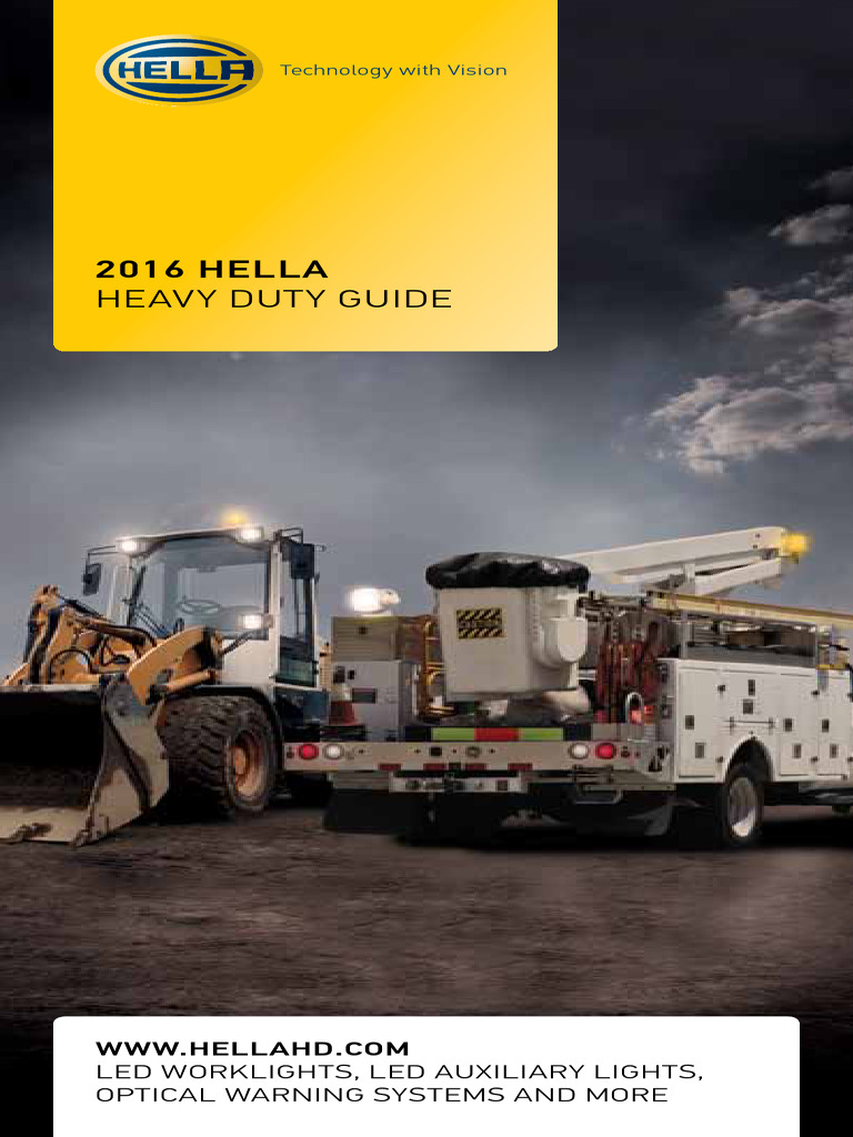 2016 Heavy Duty Brochure | PDF | Headlamp | Light Emitting Diode
