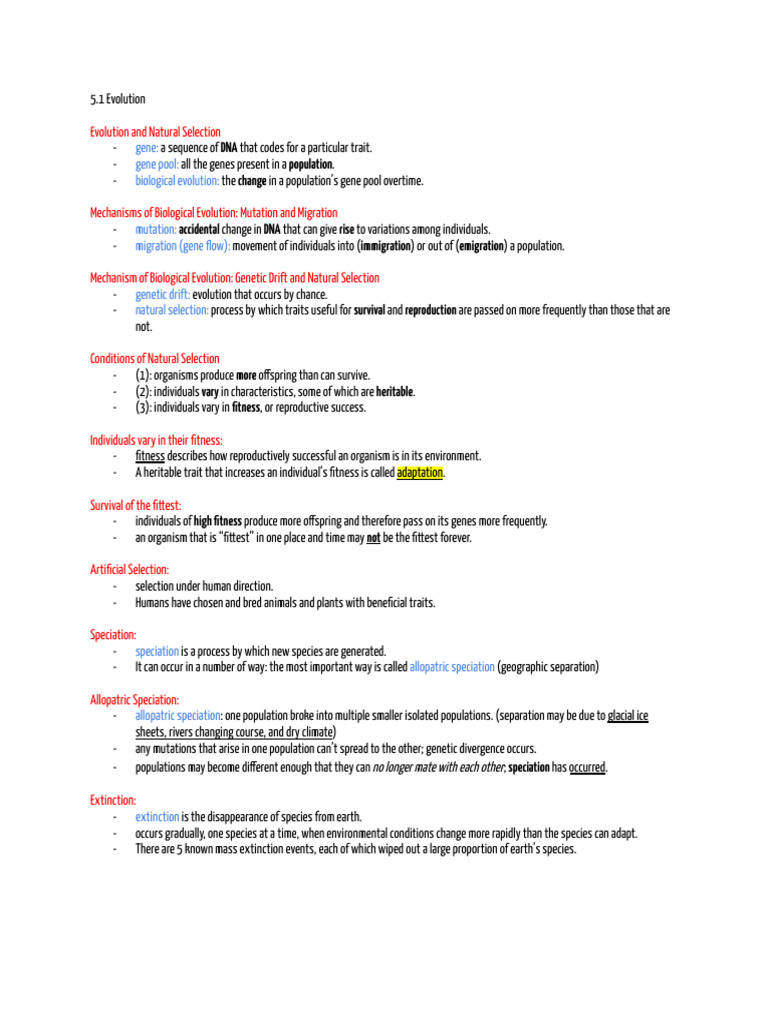 File 0506 | PDF | Natural Selection | Evolution