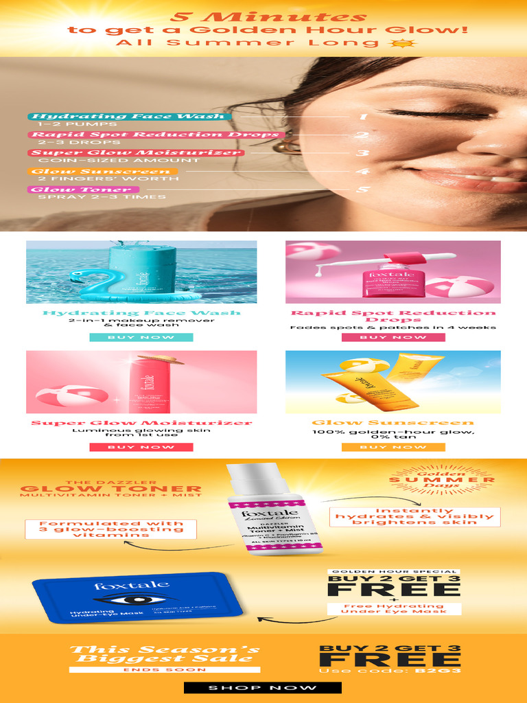 5 minute Glow Guide | PDF