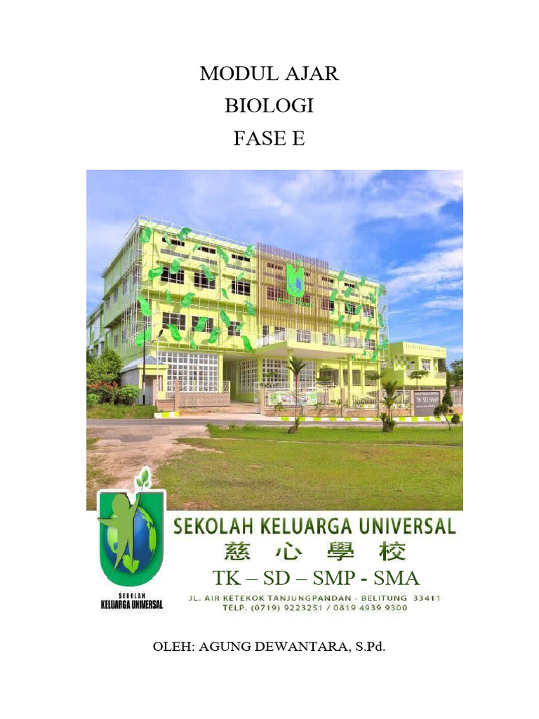 MODUL AJAR BIOLOGI Virus | PDF