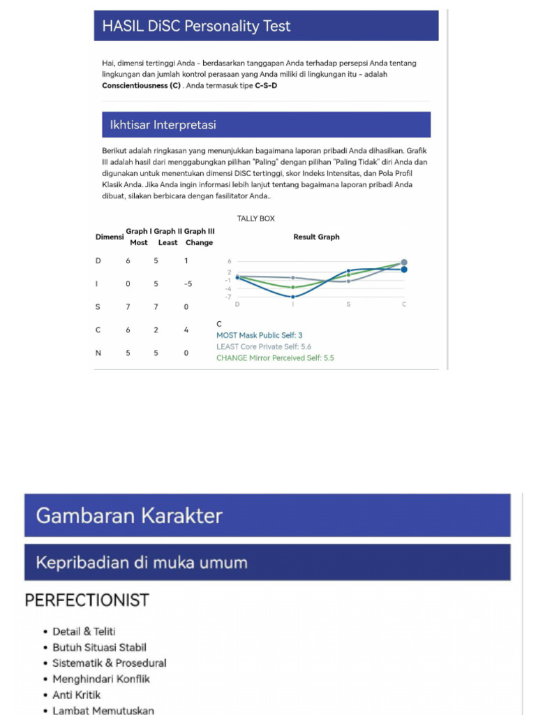 Hasil DiSC | PDF