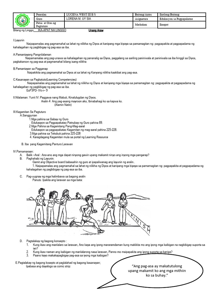 ESP-Q4-WEEK-4-DAY-1-4 | PDF