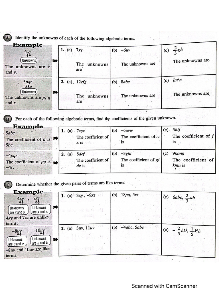 Form 1 Maths Chap 5 Extra | PDF Form 1 Maths Chap 5 Extra | PDF