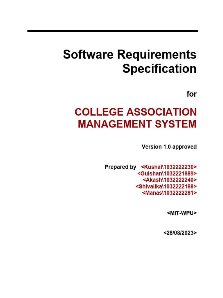 College Management System | PDF | World Wide Web | Internet & Web