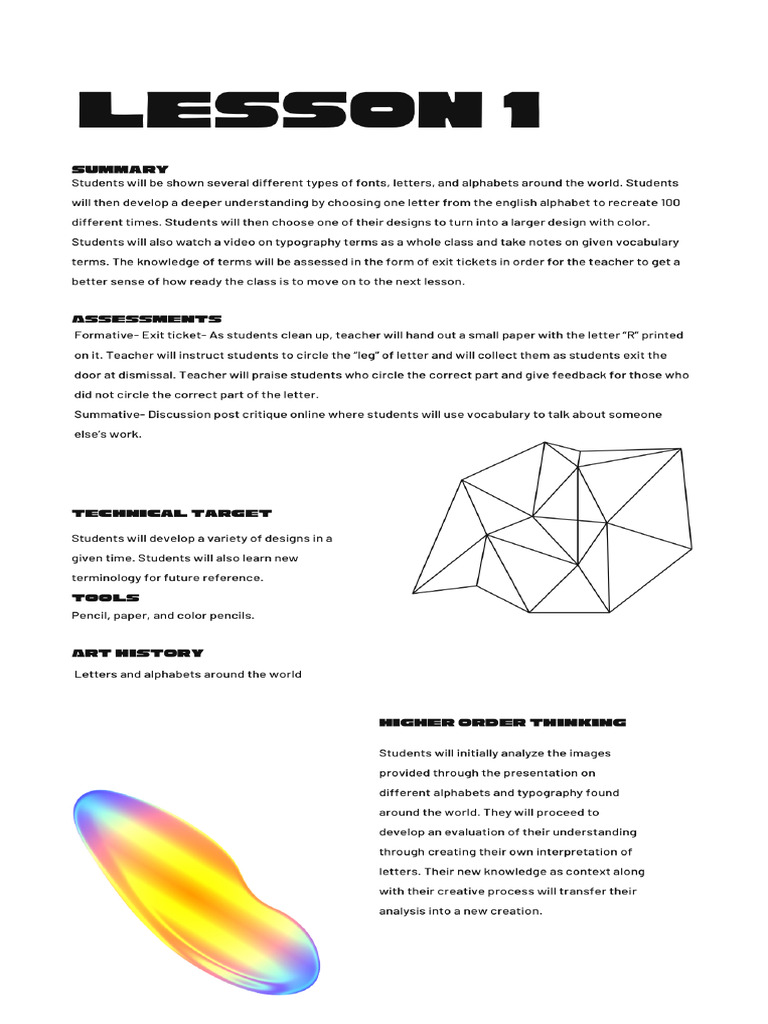 Lesson 1 Edited | PDF