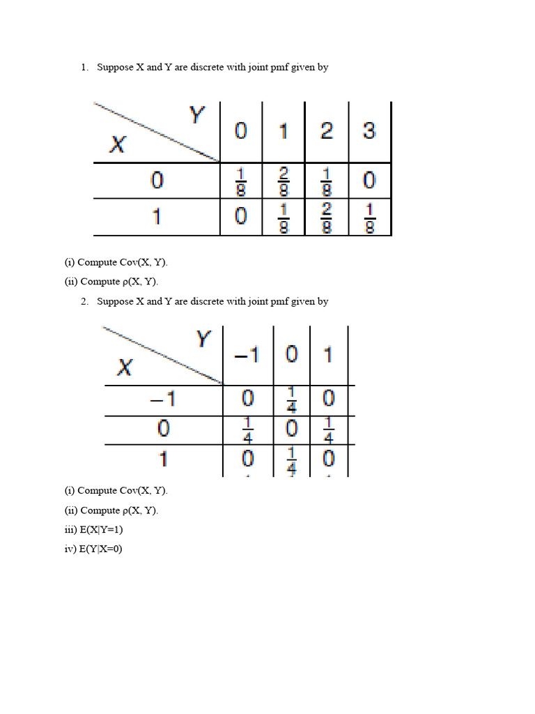 Cov corellation | PDF | Measure Theory | Statistical Models