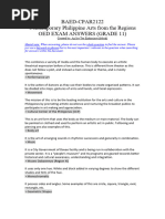 Cpar Exam Week 10 | PDF | Collage | Metro Manila