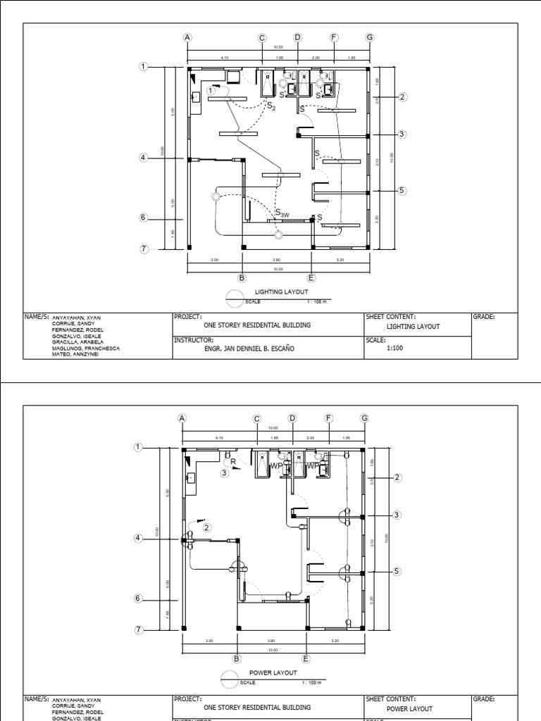 Group4 Electricalplanpart2 | PDF | Electrical Engineering | Wire