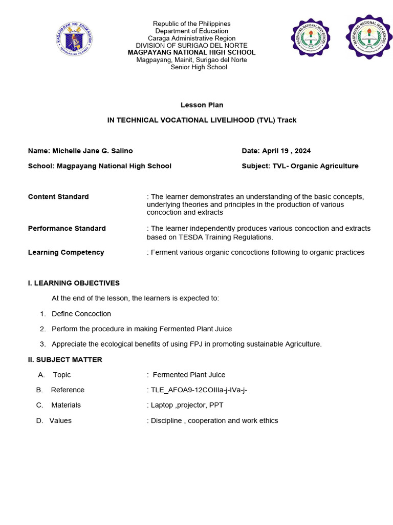 Final Demonstration | PDF | Fermentation | Learning