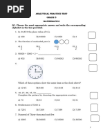 Silverzone Math Olympiad Practice Set Class2 | PDF