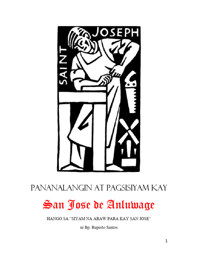 Nobena Kay San Jose, Ang Manggagawa | PDF