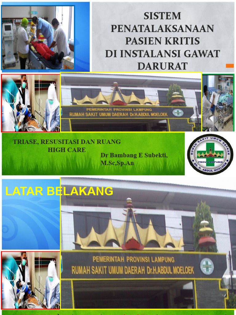 Proses Triase di Instalasi Gawat Darurat | PDF