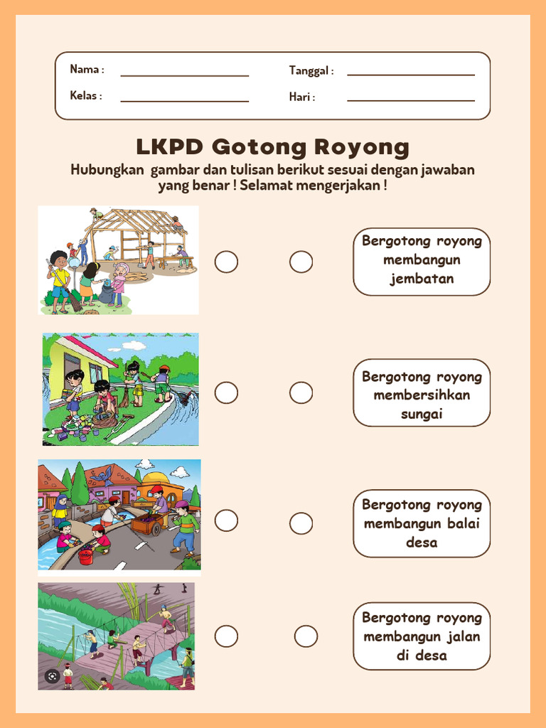 LKPD Gotong Royong | PDF