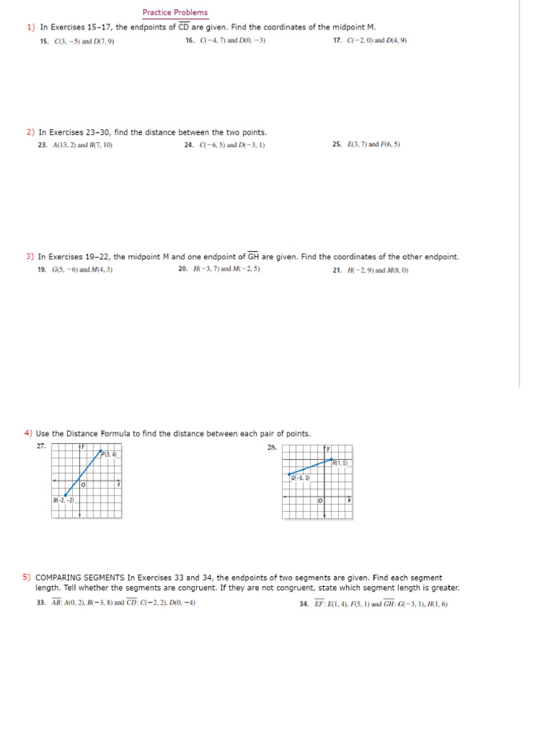 Chapter 1 - Geometry | PDF