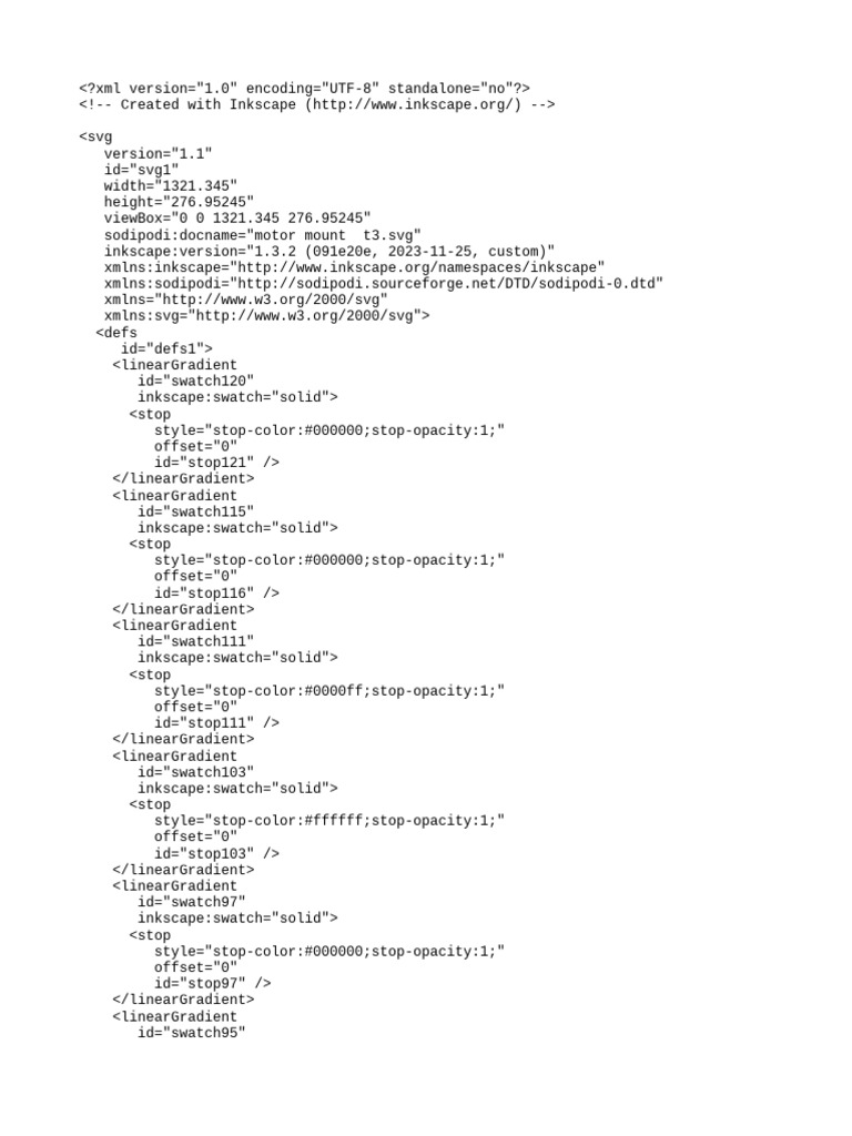 Motor Mount SVG Design | PDF | Technology & Engineering