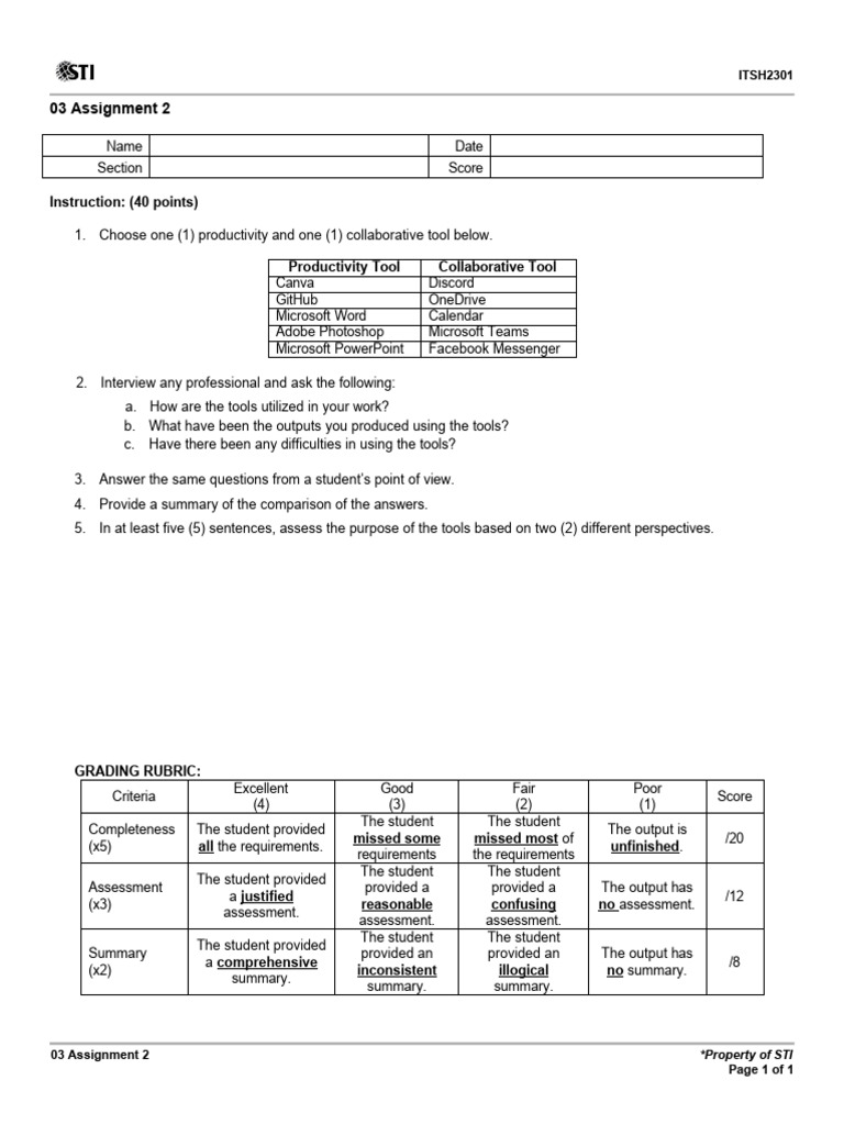 03 - Assignment - 2 EMTECH | PDF | Software