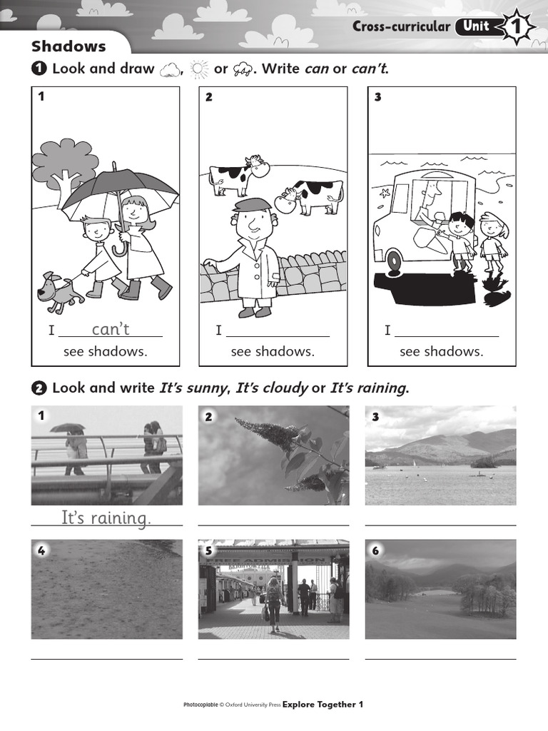 Explore-Together 1 Crosscurricular Worksheet | PDF | Clothing ...