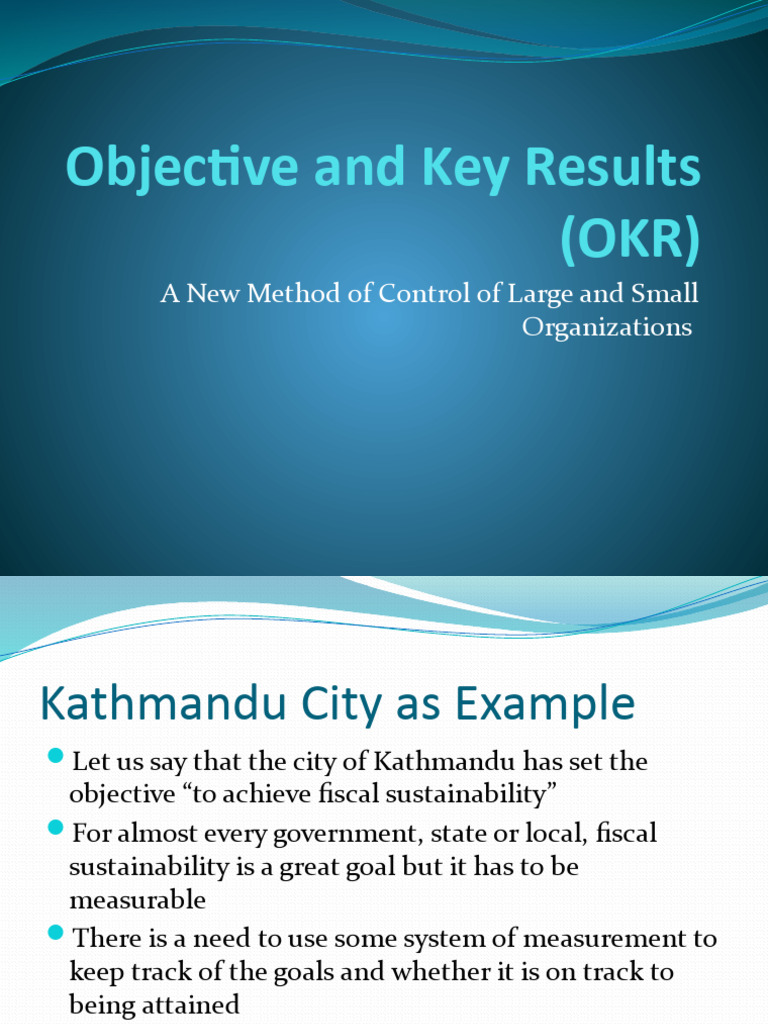 Objective and Key Results | PDF | Performance Indicator | Goal