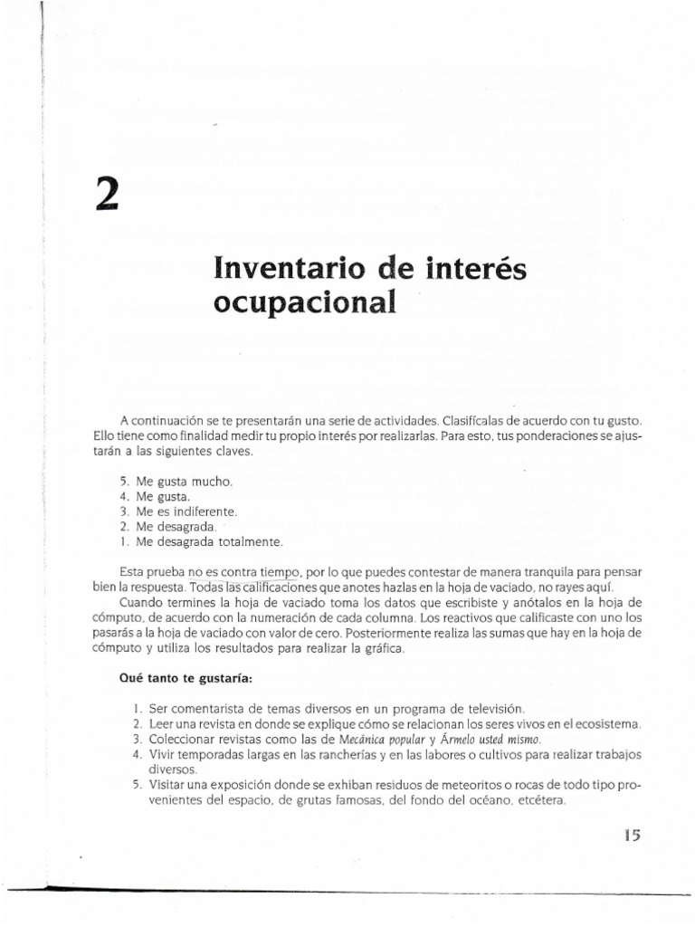 Inventario de inter-s ocupacional p15 (1)[1] | PDF