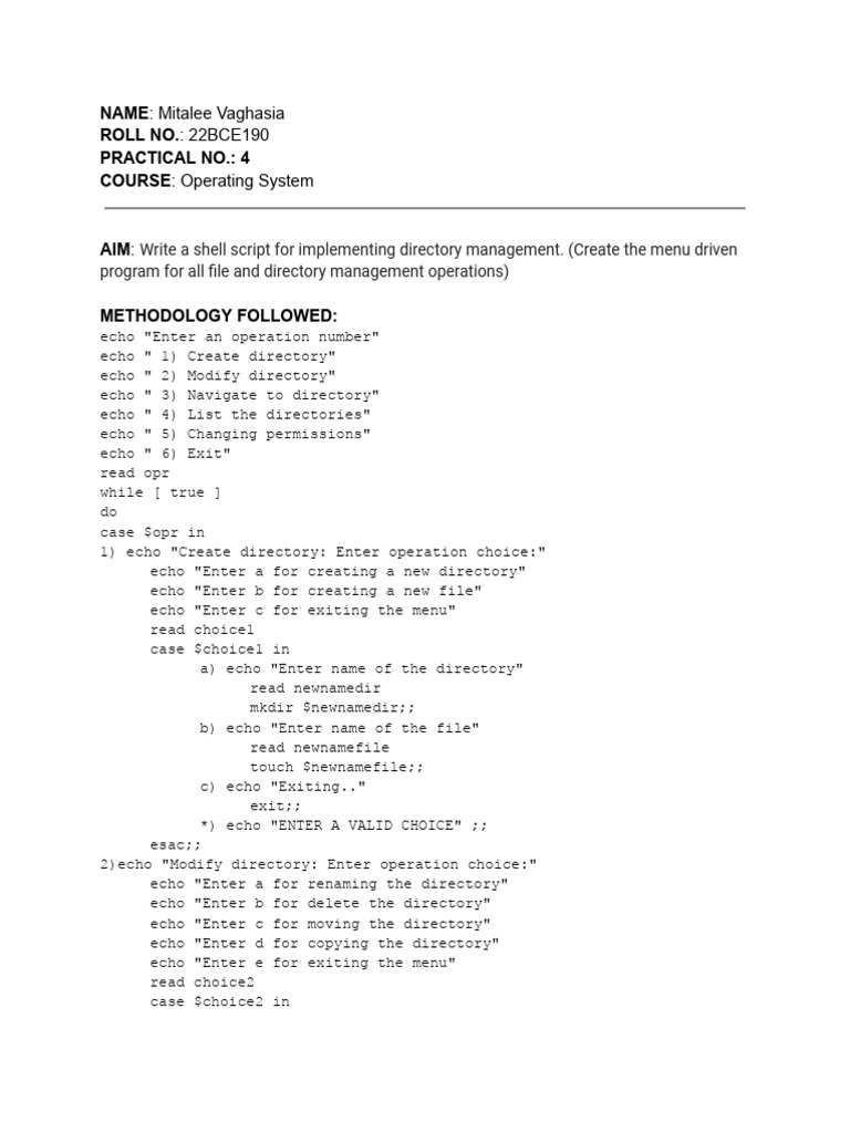 OSP4 | PDF | Computer File | Directory (Computing) OSP4 | PDF | Computer File | Directory (Computing)