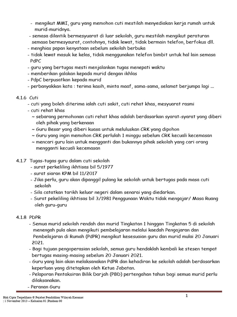 Minit Mesyuarat Kali Pertama 3 2022 Versi BM 7 | PDF