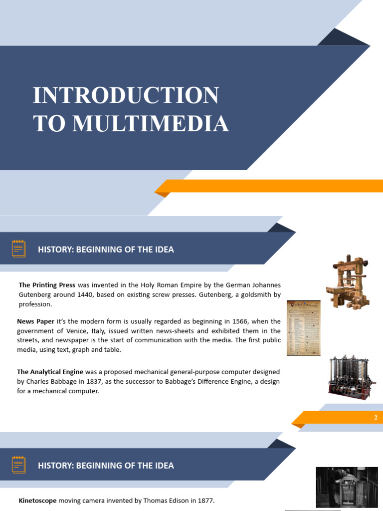 Week 10 - INTRODUCTION TO MULTIMEDIA AND MULTI MEDIA APPLICATION-1 ...
