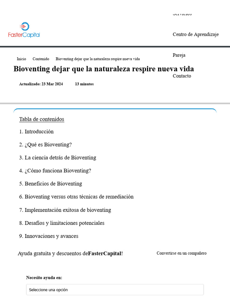 Bioventing 4 | PDF | Remediación Ambiental | Contaminación