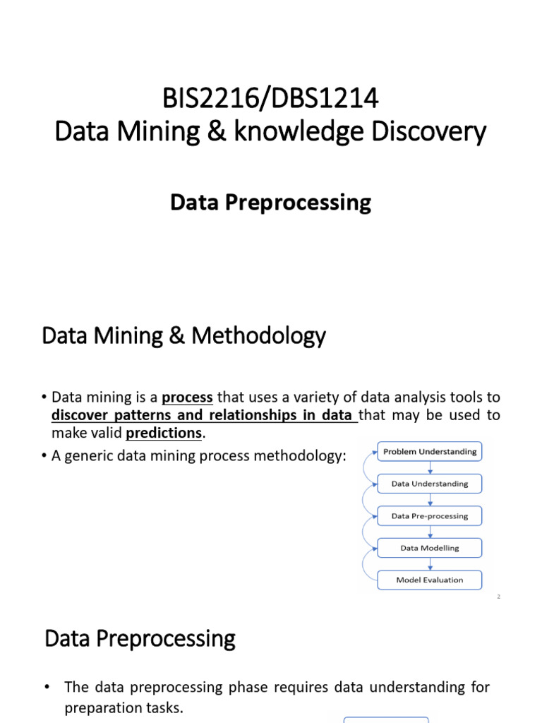 Concepts Ppt Data Preprocessing Pdf Categorical Variable Data Mining