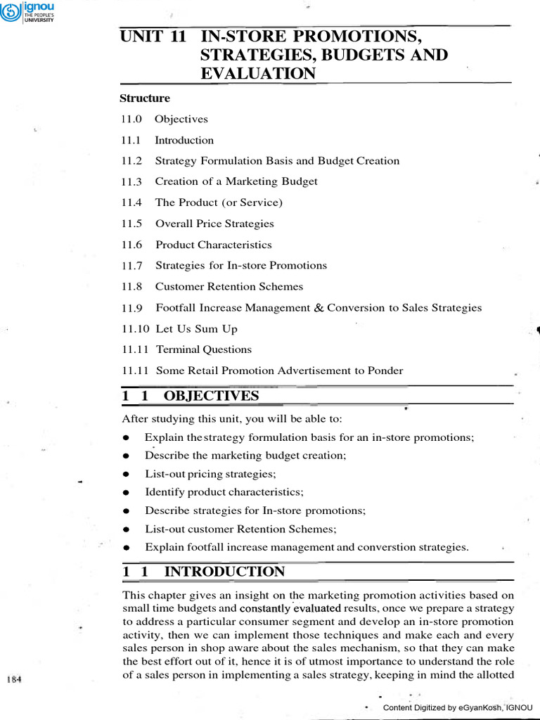 Unit 11 | PDF | Marketing | Retail